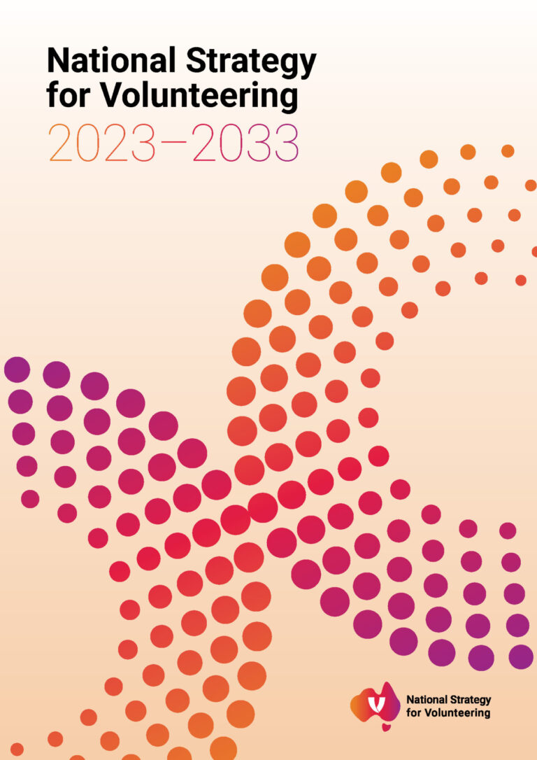National Strategy for Volunteering - Volunteering Australia